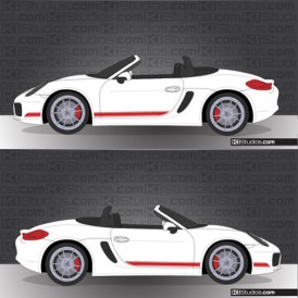 Porsche Stripes & Decals for a Vast Array of Porsches - KI Studios