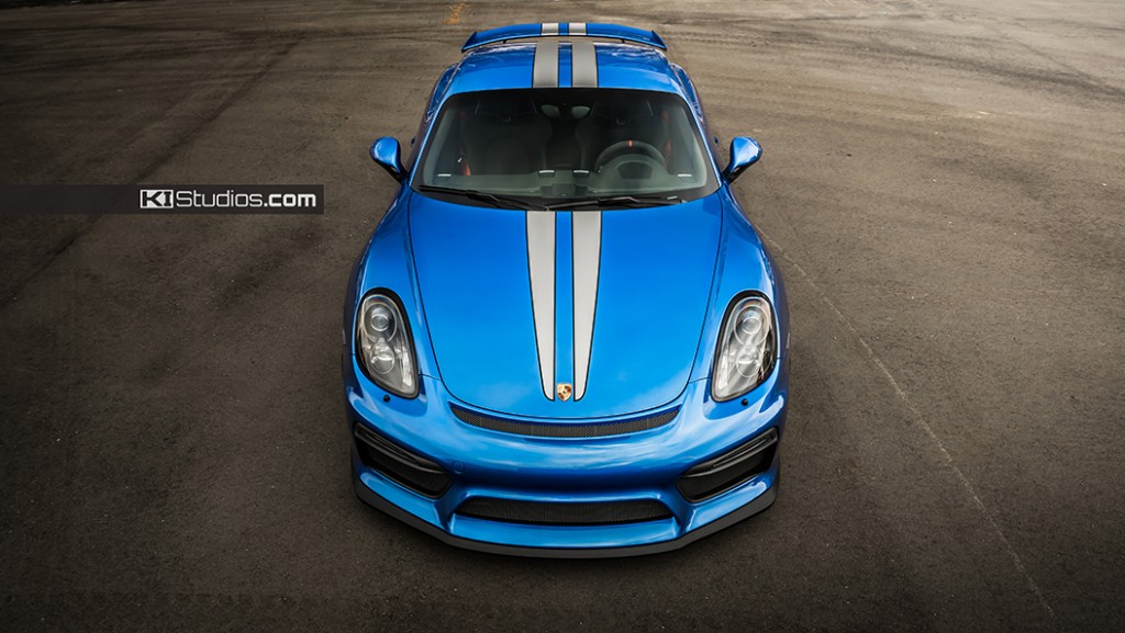 Porsche Cayman GT4 Stripes by KI Studios