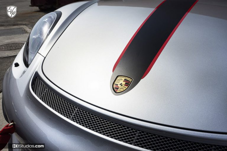 KI Studios 005 Stripe Kit for Top and Sides of Porsche 981Cayman GT4