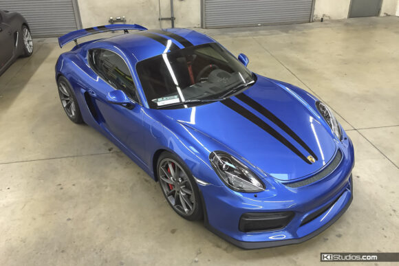 Spice it Up - Porsche 981 Cayman GT4 Decals - KI Studios