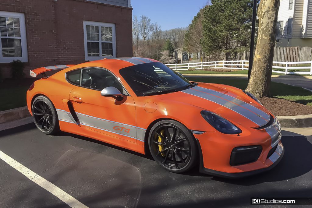 Spice it Up - Porsche 981 Cayman GT4 Decals - KI Studios