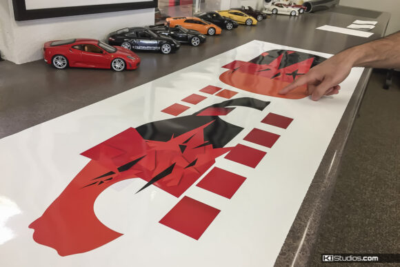 GT4 Clubsport Race Car Wrap Design Practicality - KI Studios