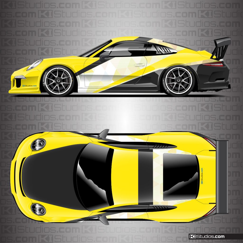 Porsche Racing Livery Wrap - Rift - KI Studios