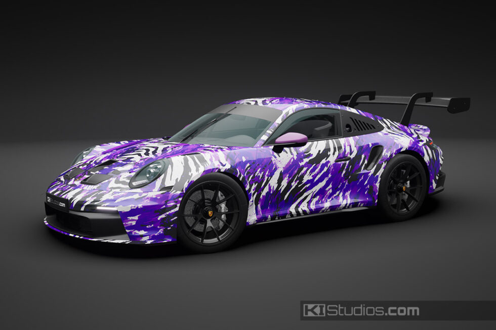 Porsche Racing Livery Wrap - Masquerade - KI Studios