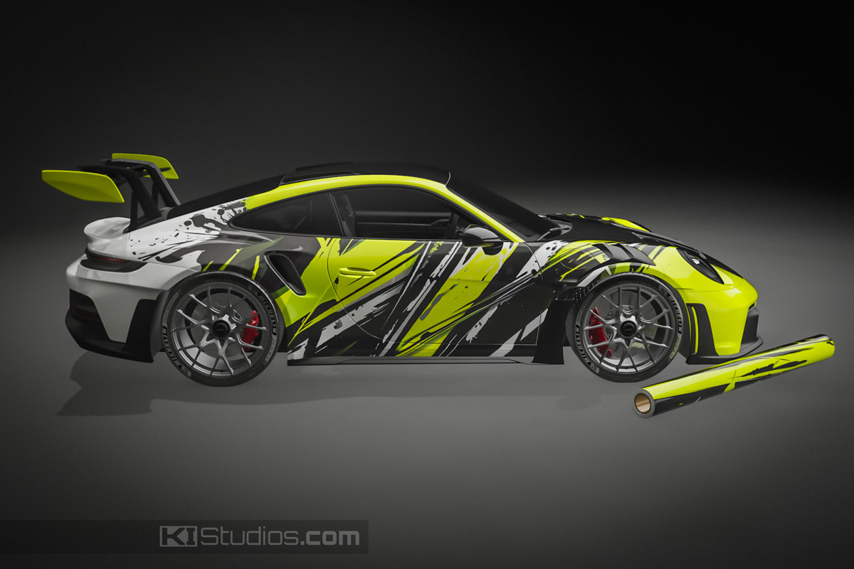 Porsche Racing Livery Wrap Exclusive 1 of 1 - 002 - SOLD - KI Studios