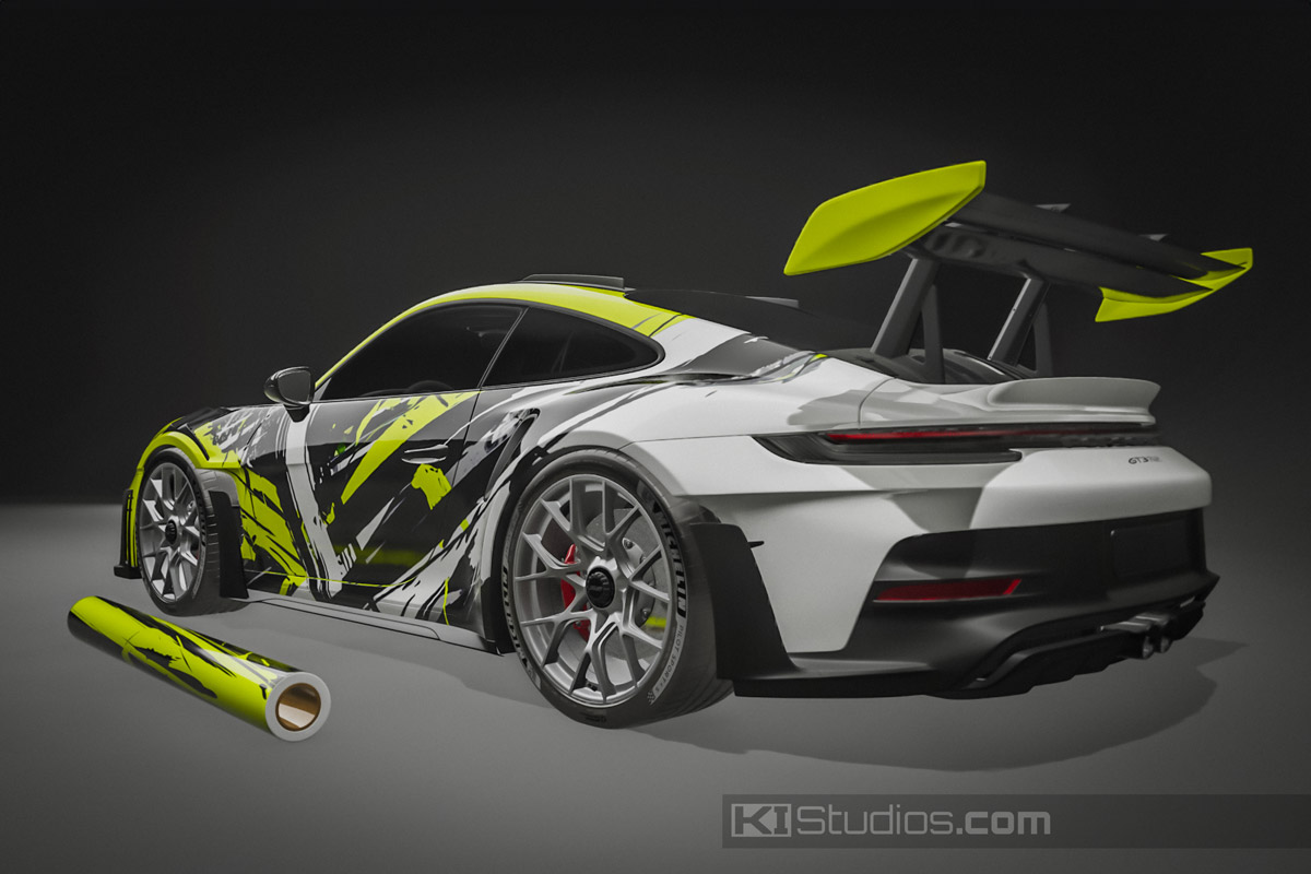 Porsche Racing Livery Wrap Exclusive 1 of 1 - 002 - SOLD - KI Studios
