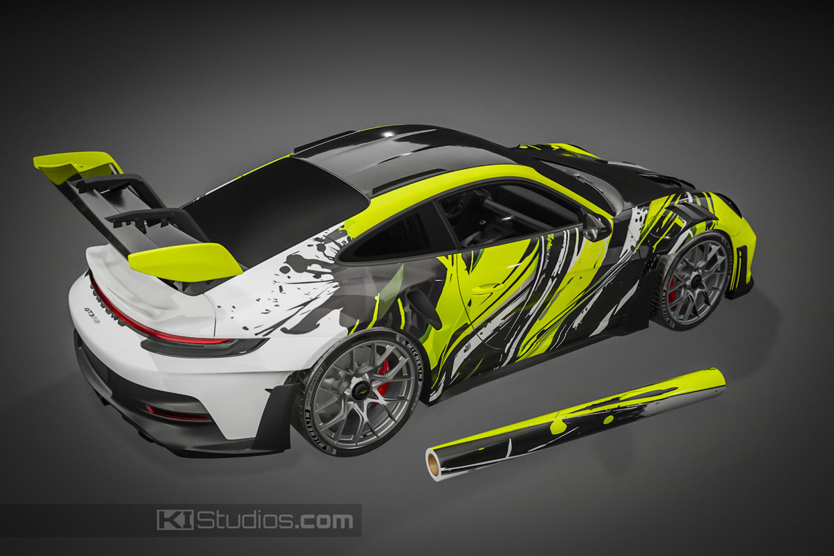 Porsche Racing Livery Wrap Exclusive 1 of 1 - 002 - SOLD - KI Studios