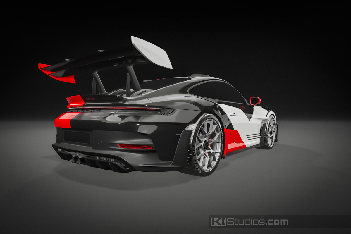 Porsche Cup Racing Livery Wrap Exclusive 1 of 1 #003 - KI Studios