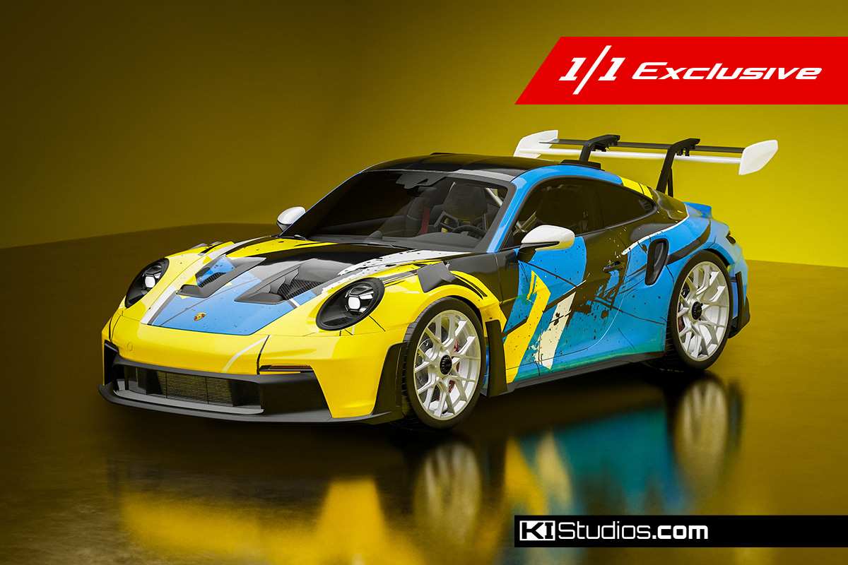 Porsche Cup Racing Livery Wrap Exclusive 1 of 1 #004 - KI Studios