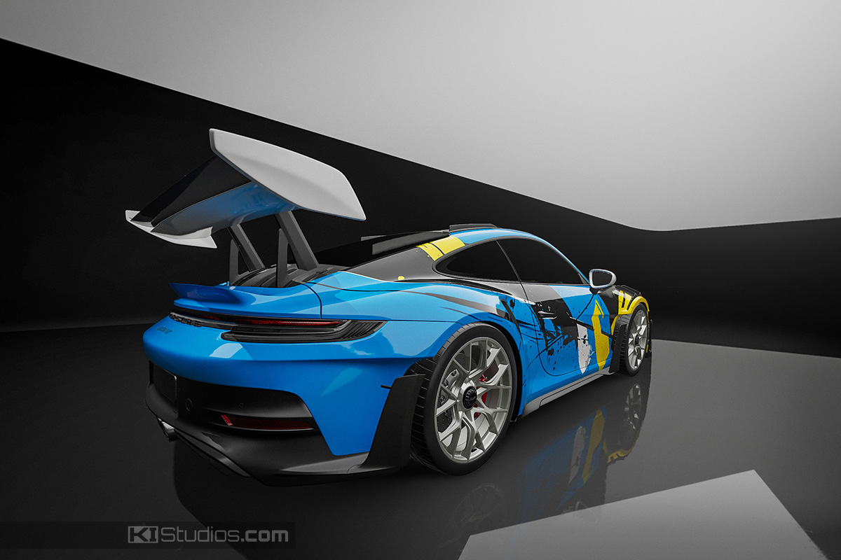 Porsche Cup Racing Livery Wrap Exclusive 1 of 1 #004 - KI Studios