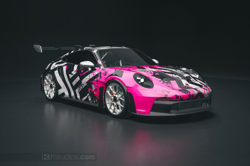 Porsche Cup Racing Livery Wrap Exclusive 1 of 1 #005 - KI Studios